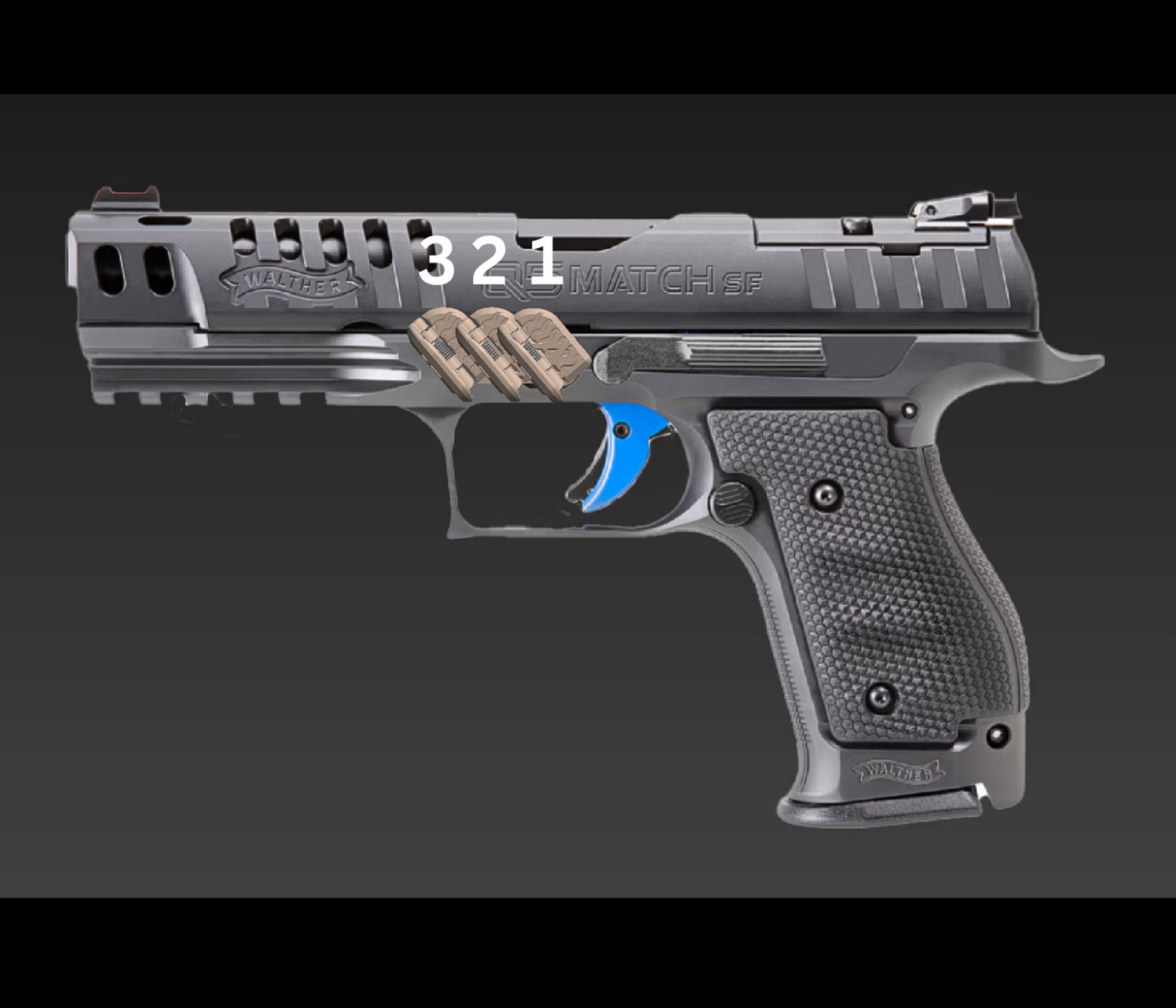 Walther Steel Frame Grip Control | VSH SCHIESSCENTER
